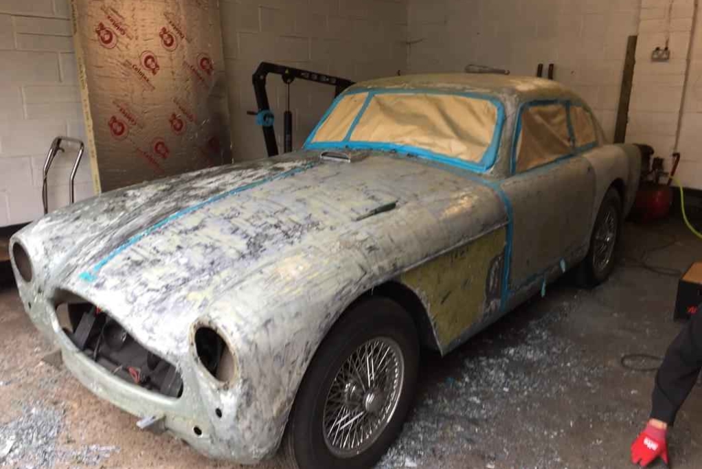 Aston Martin DB2/4 restoration case study by Redline Classic Cars
