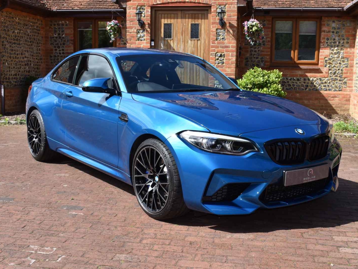 BMW M2 Competition Long Beach Blue 2019 469 miles