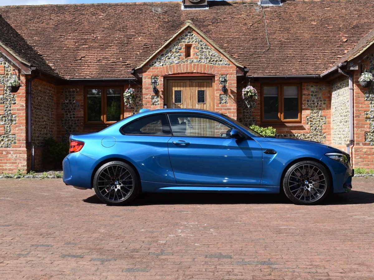 BMW M2 Competition Long Beach Blue 2019 469 miles