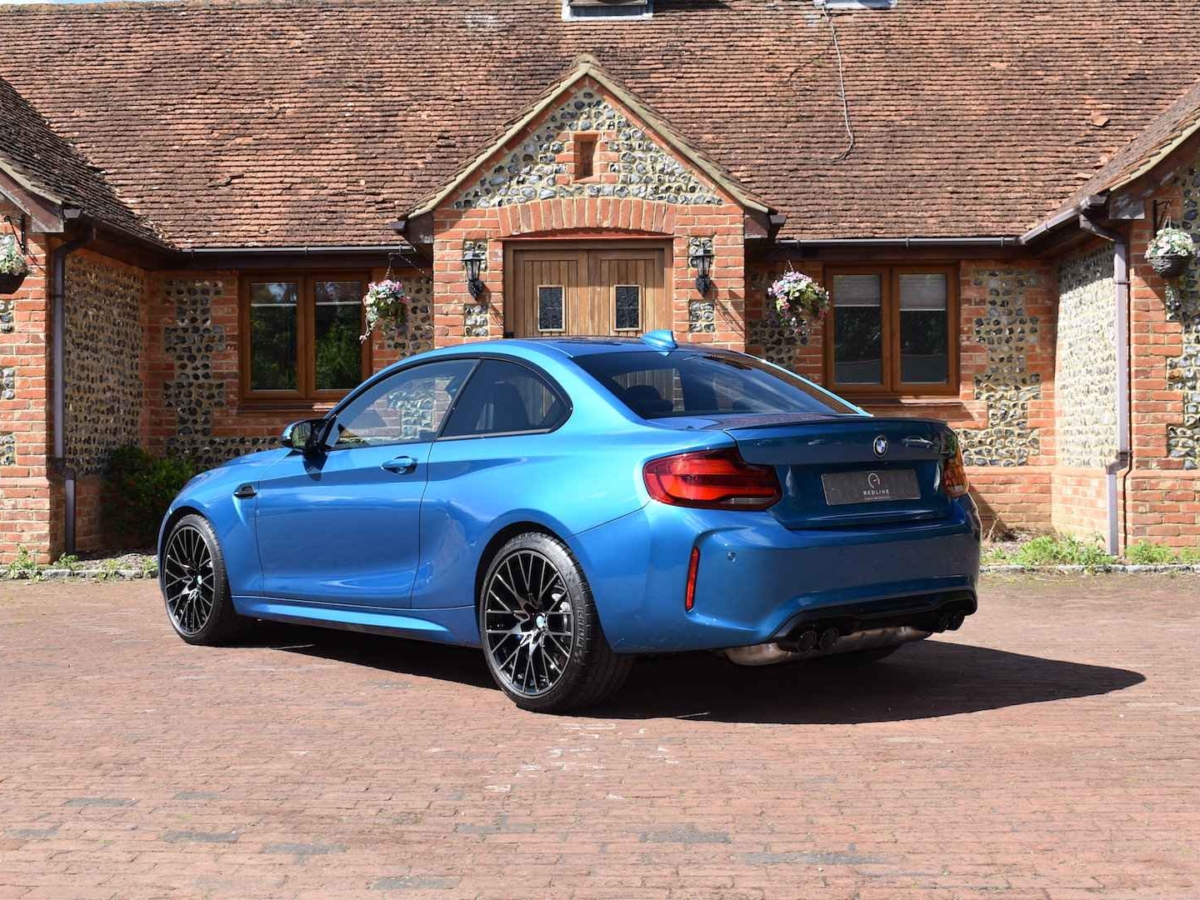 BMW M2 Competition Long Beach Blue 2019 469 miles