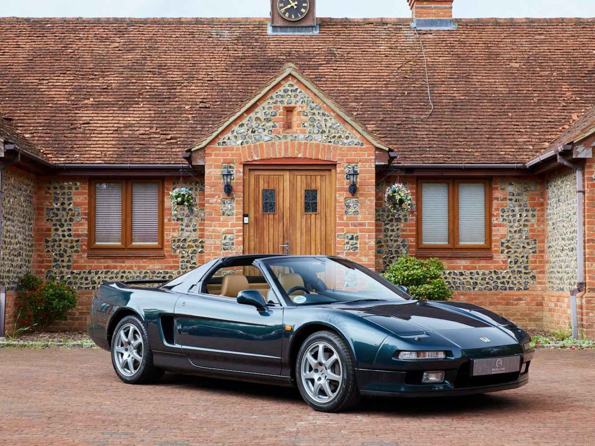 Honda NSX with targa roof for sale with Redline Engineering UK