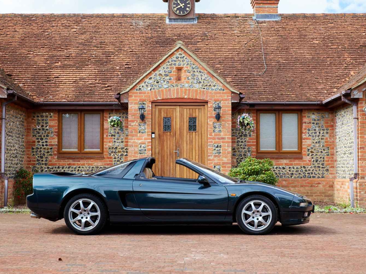 Honda NSX with targa roof for sale with Redline Engineering UK