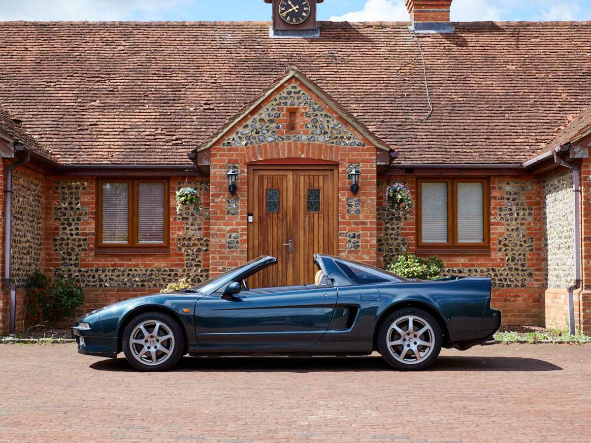 Honda NSX with targa roof for sale with Redline Engineering UK